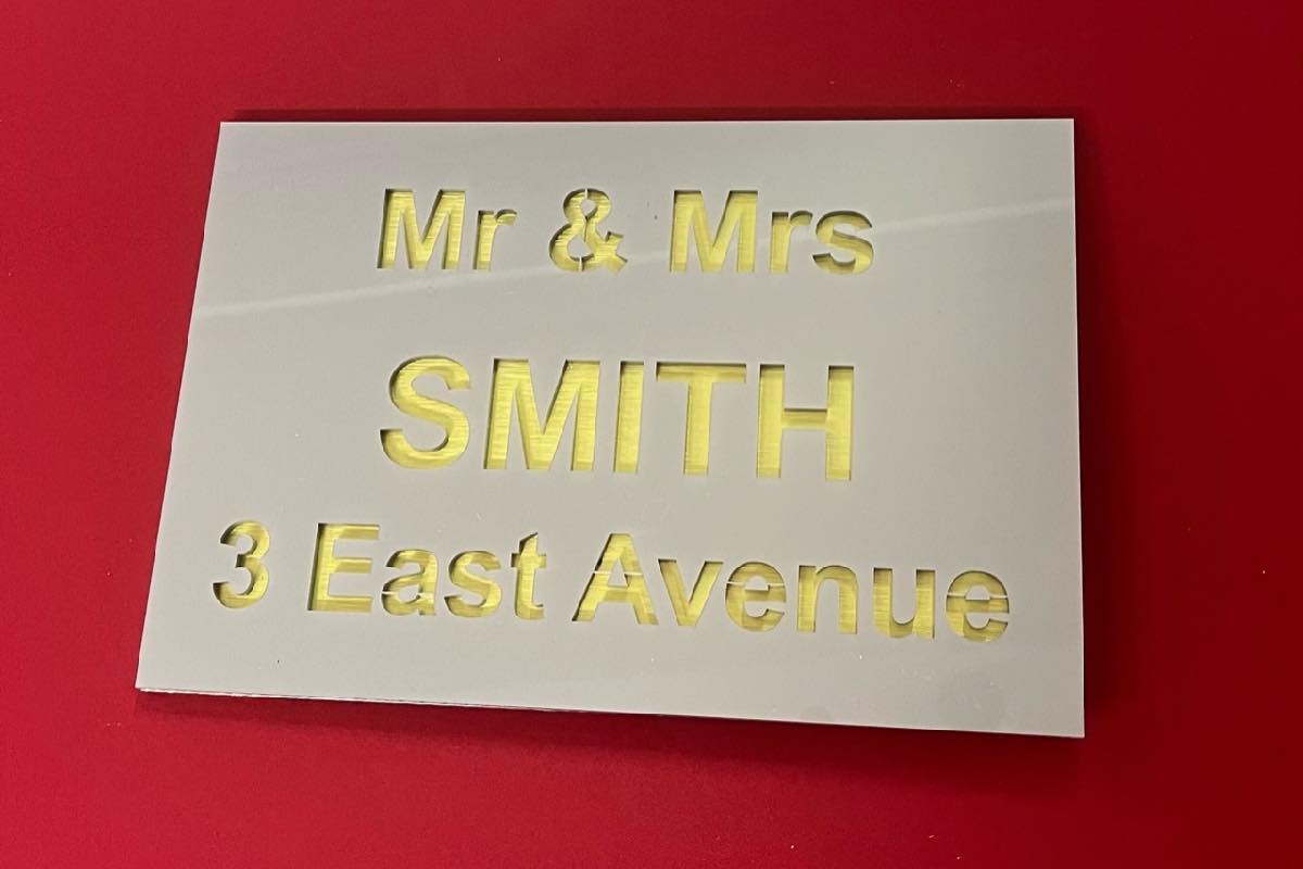 Isla House Name Sign - Signs & Designs