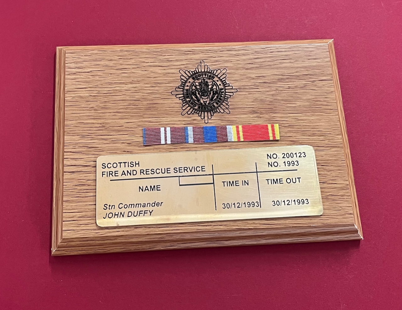 Firefighter BA Tally Presentation - Signs & Designs