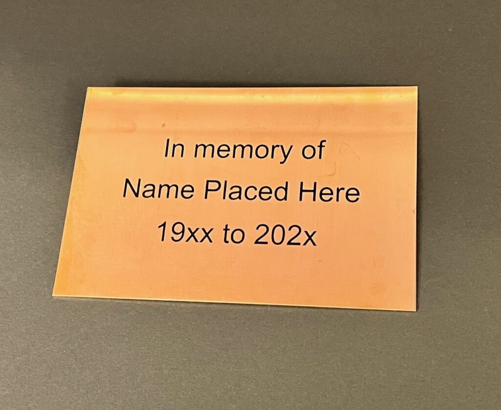 Seat Plaques - Signs & Designs